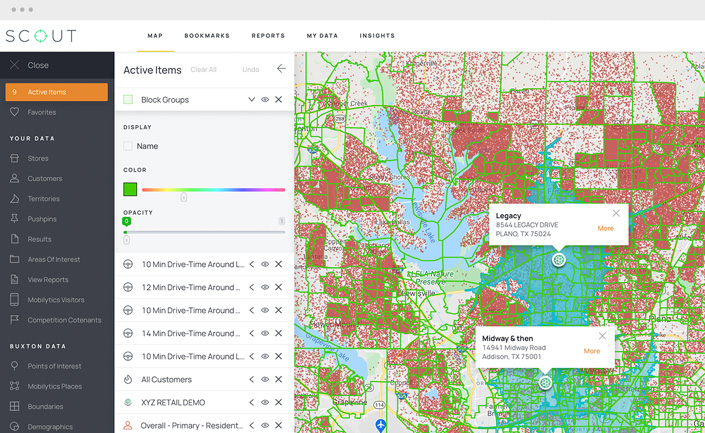 SCOUT - Real Estate and Mapping Platform